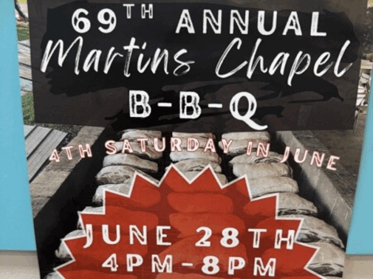 Don't Miss Out on the Flavor of Summer at Martins Chapel 69th Annual ...